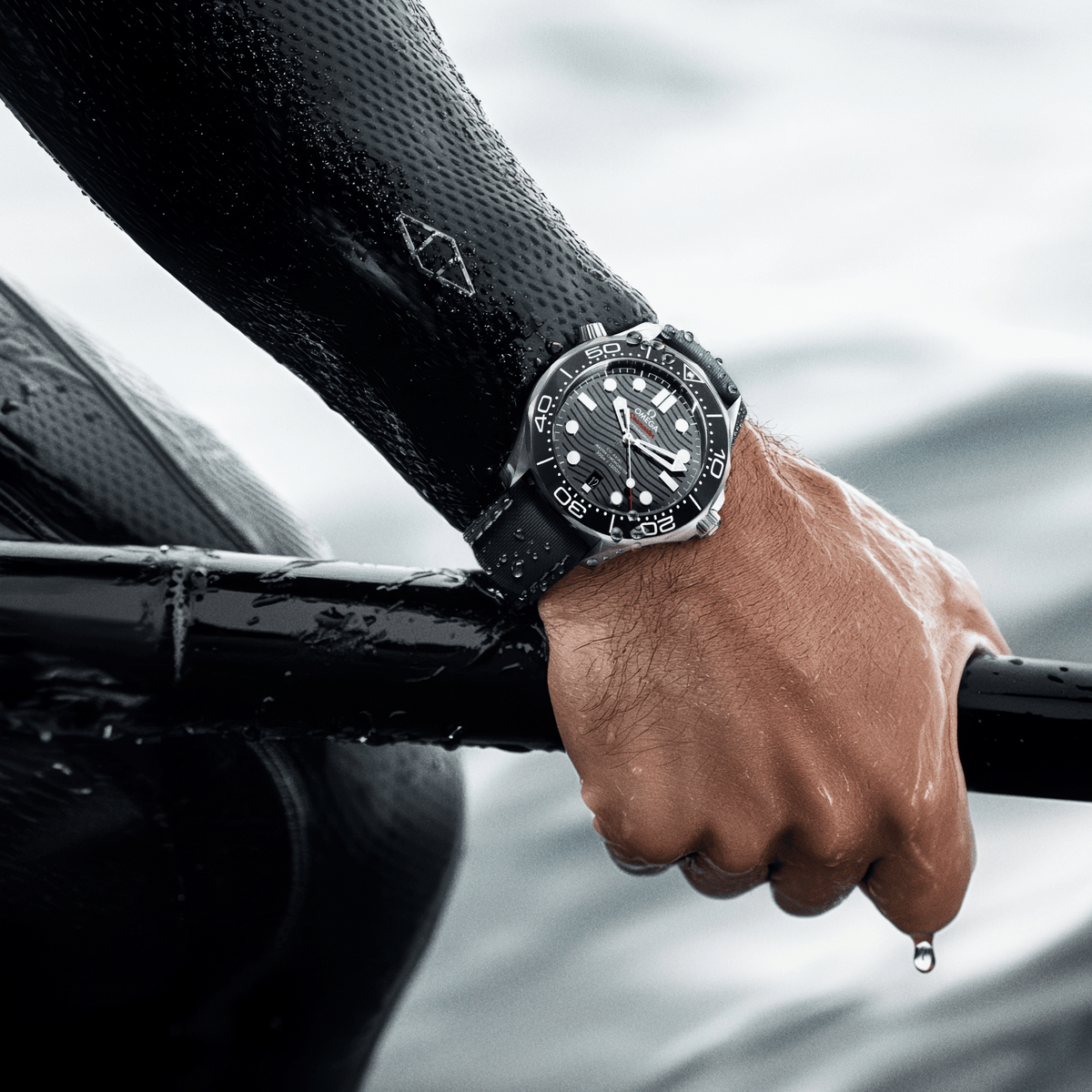 Loop-less™ HydroFlex™ | Cosmic Tide Edition | Blue Strap with White St ...